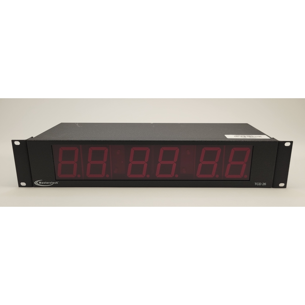 Masterclock TCD 26 LED Clock Display - Tested | Repowered
